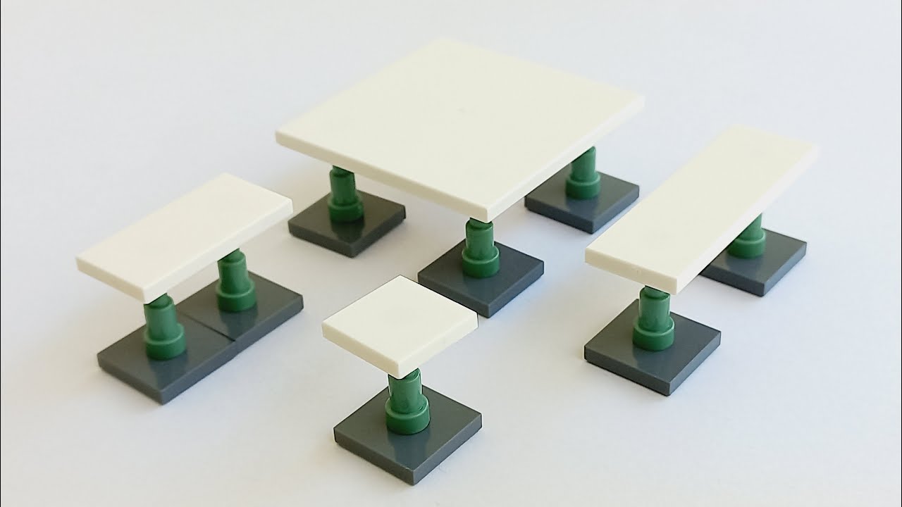 Lego - Table - Tutorial - YouTube