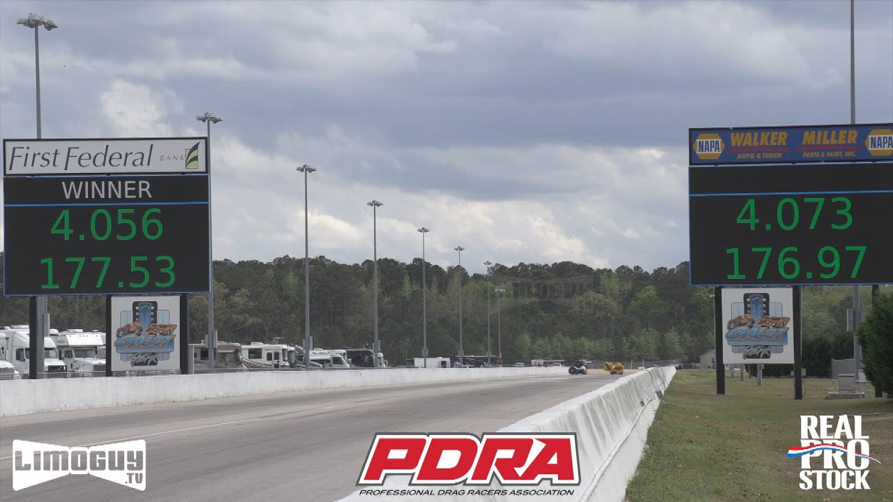 Real Pro Stock Enhanced - Top Qualifier After Q1 - Elijah Morton - PDRA ...