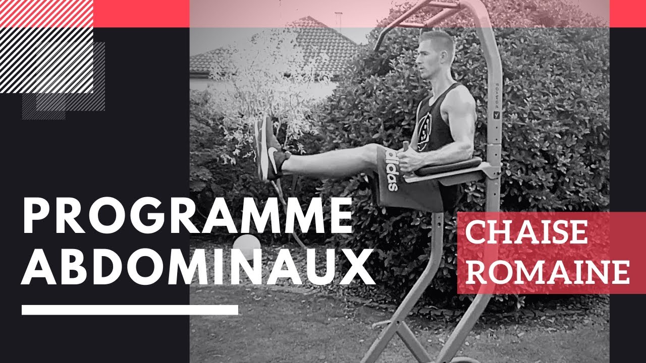5 Exercices abdos à la chaise romaine DS Compact ! Programme abdominaux ...