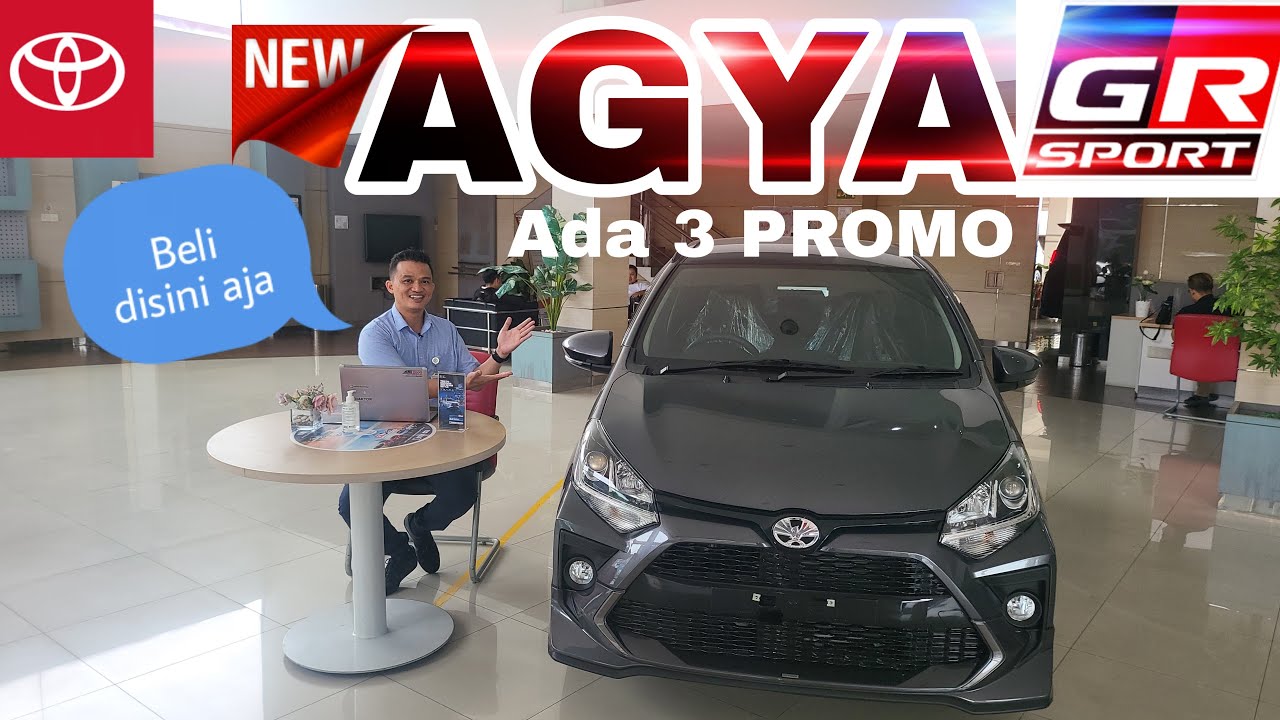 Toyota Agya GR Sport 1.2 Terbaru Tahun 2022 Warna Grey - Harga Promo ...