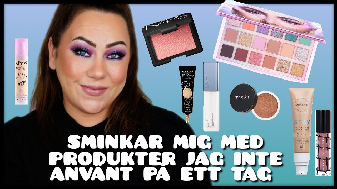 SMINKAR MIG MED SMINK JAG INTE ANVÄNT PÅ ETT TAG | Vad tycker jag om ...