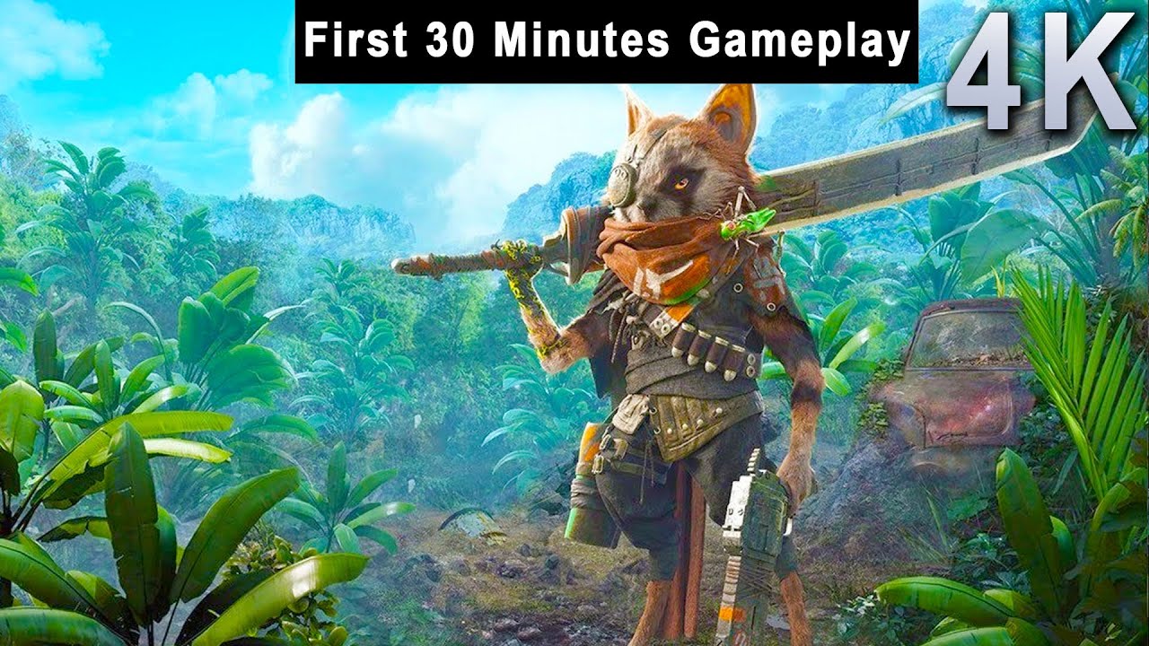 Biomutant - First 30 Minutes Gameplay 4K PC - Action role-playing - YouTube
