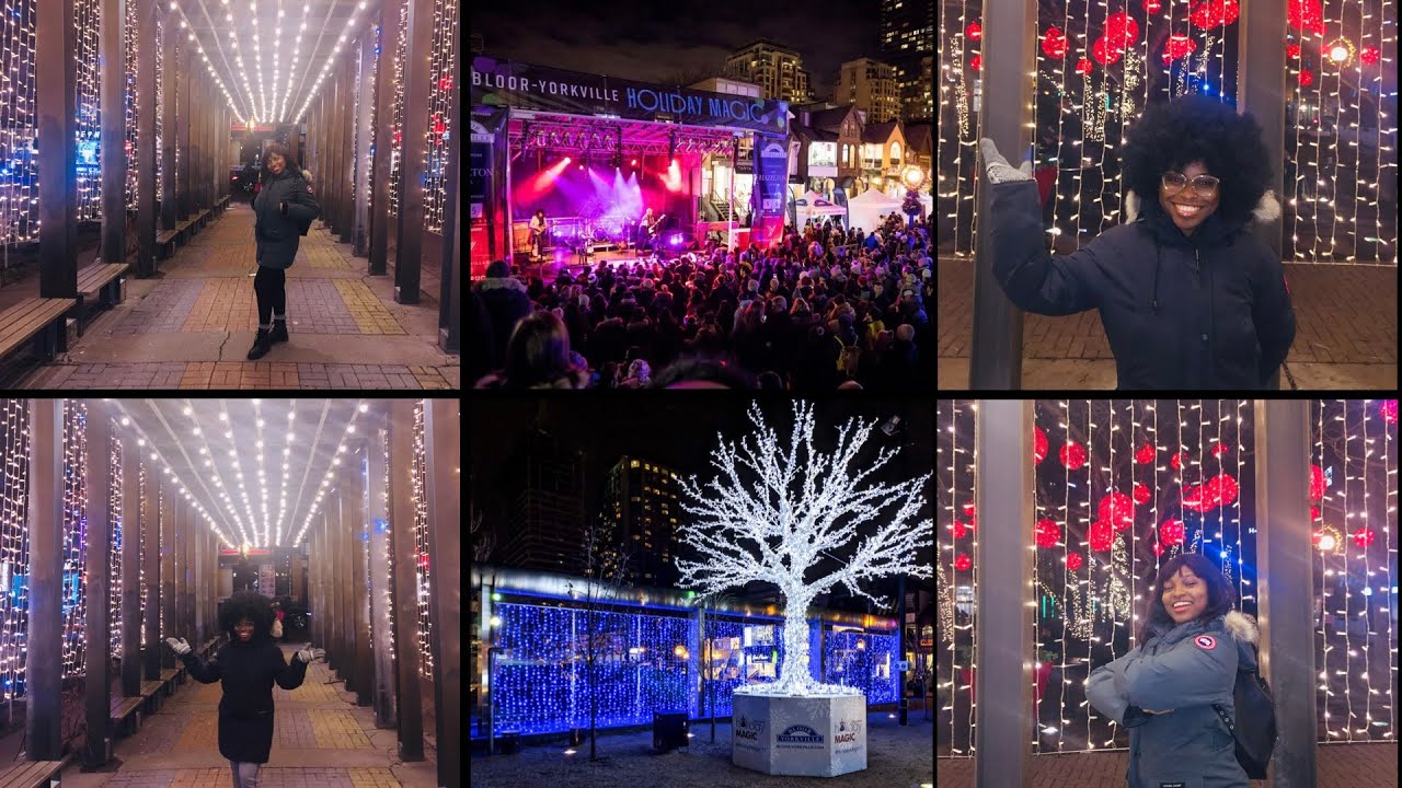 Bloor & Yorkville HOLIDAY MAGIC | Toronto XMAS🎄 VLOGMAS #throwback ...