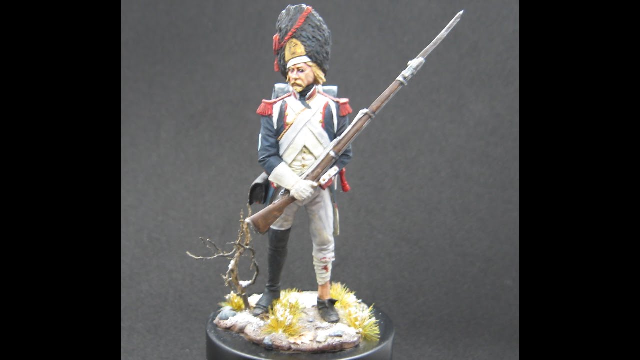 Reveal Of 54mm Resin Troop54 French Grenadier 1805/08 - YouTube
