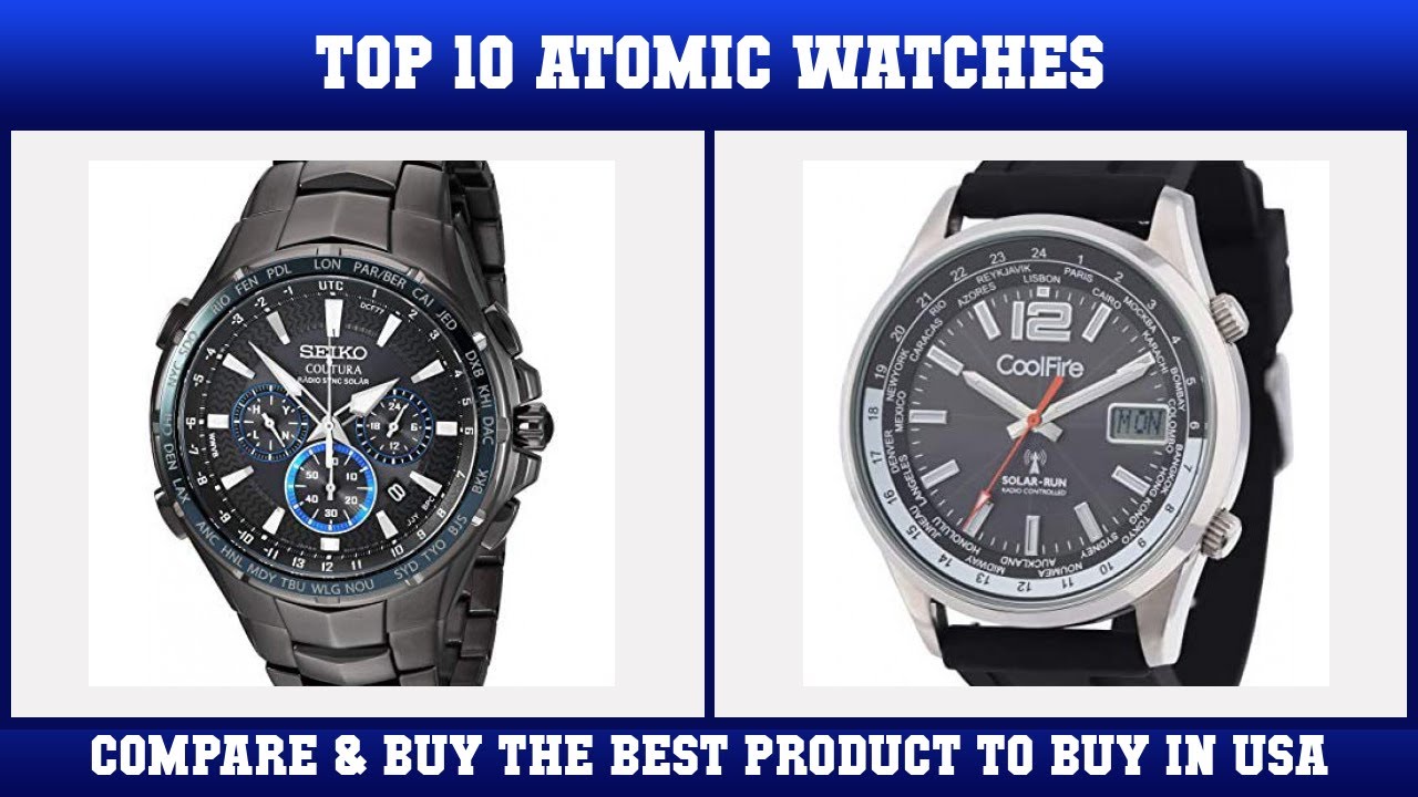 Top 10 Atomic Watches to buy in USA | Price & Review - YouTube