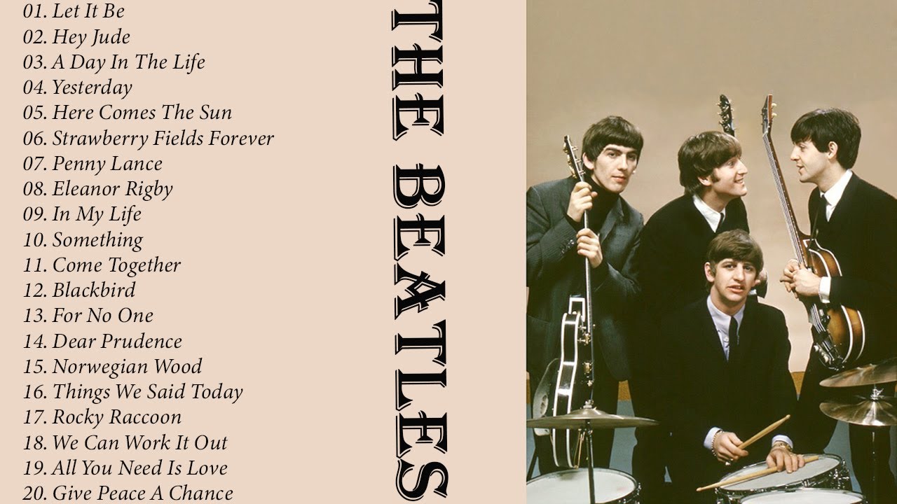 The Beatles Greatest Hits Full Playlist - Best Of The Beatles Full ...