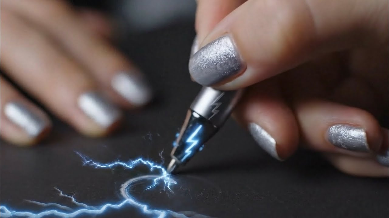 [AI ASMR] Relaxing drawing with magic pens #asmr #satisfying - YouTube