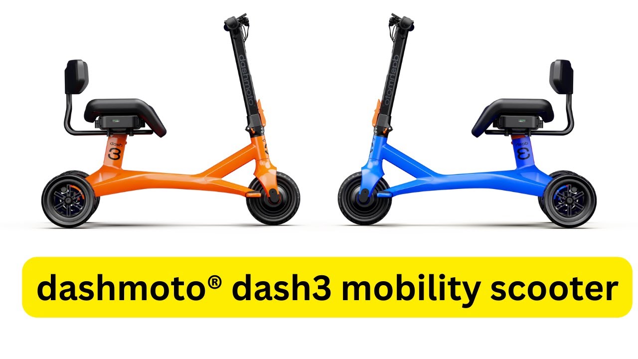 Dashmoto Dash 3 Carbon Fiber High Performance mobility scooter ...