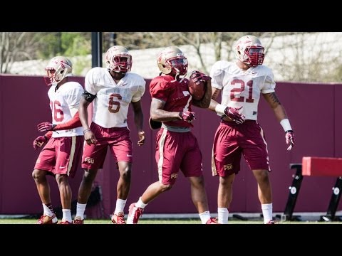 FSU Football Spring Practice Report: March 24 - YouTube