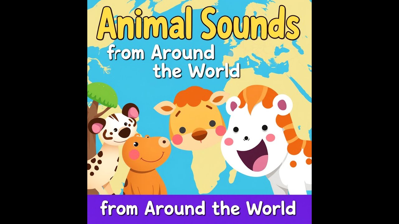 Animal Sounds from Around the World | Fun Kids Song & Learning ...