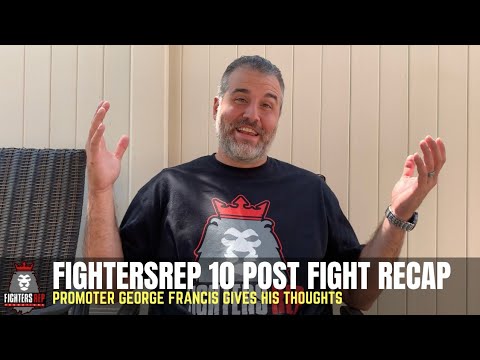FightersRep 10 Event Recap with Promoter George Francis - YouTube