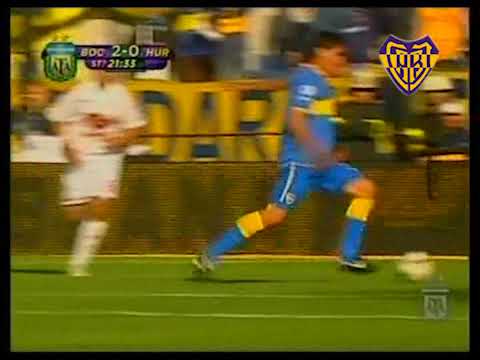 Gol de Viatri a Huracán (Boca 2-Huracán 0 17-10-2010)