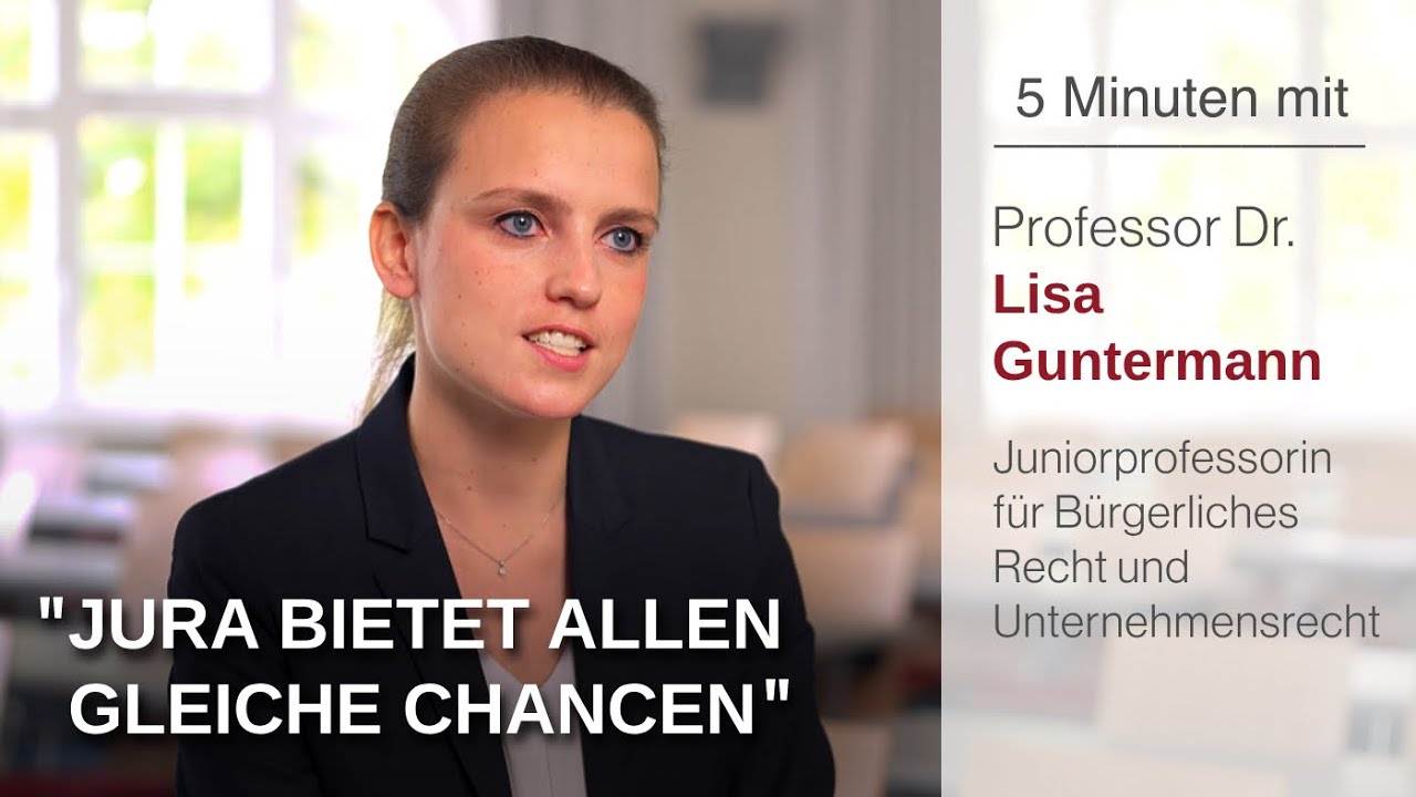 5 Minuten mit: Prof. Lisa Guntermann - YouTube