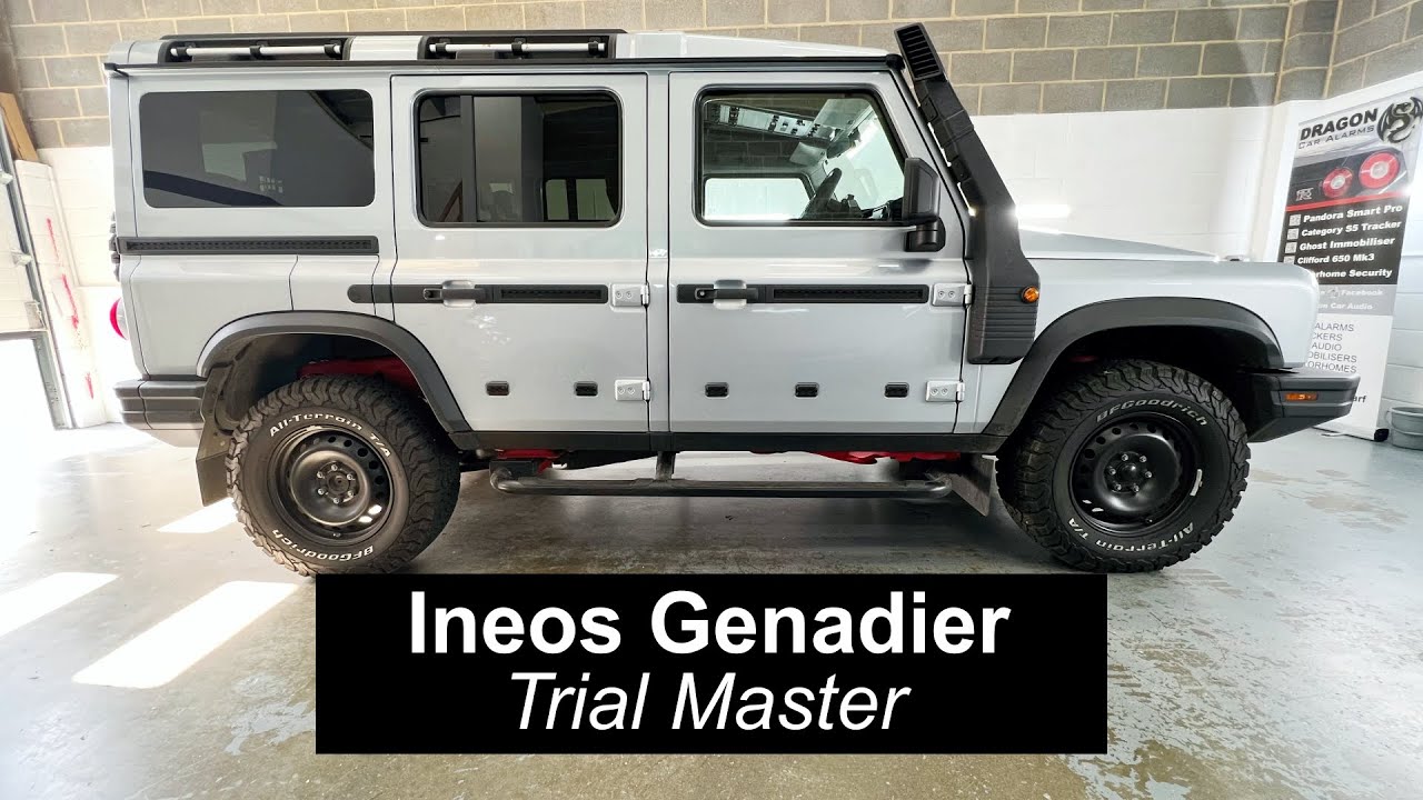 Ineos Grenadier Trial Master | Dragon Car Alarms | Fareham | Hampshire ...