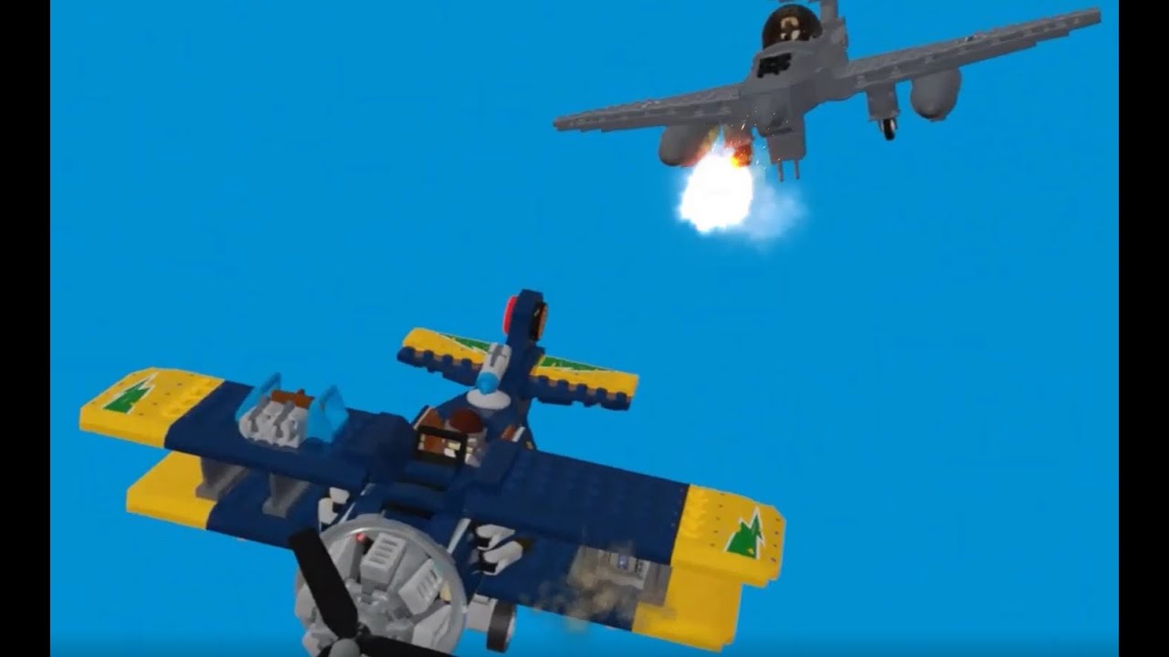 LEGO AIR BATTLE - YouTube