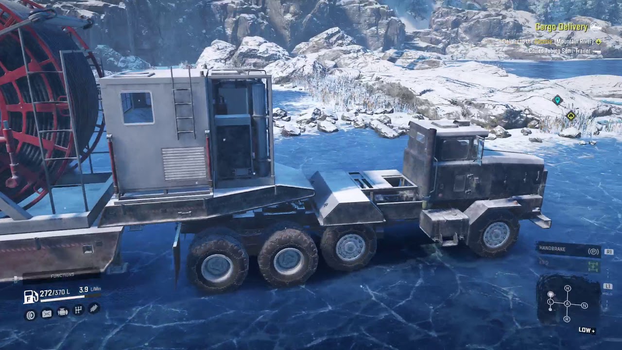 SnowRunner Morrison Mining: Cargo Delivery - YouTube