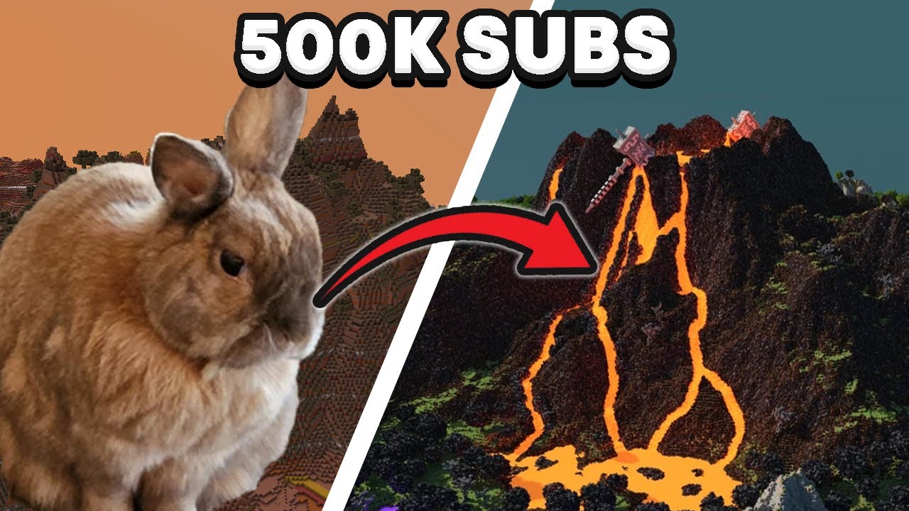 CLICK HERE FOR CUTE BUNNY! Also 500k subs and Minecraft! - YouTube