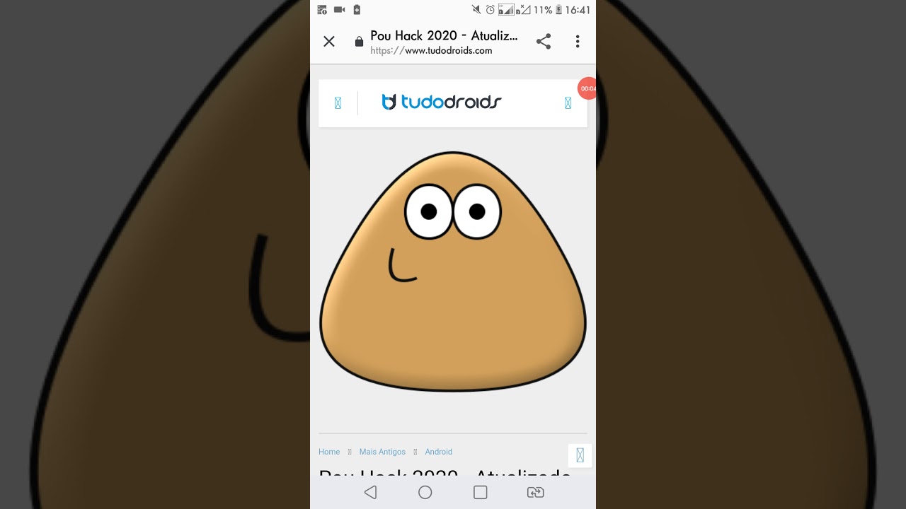 Como baixar Pou hack 2020... - YouTube
