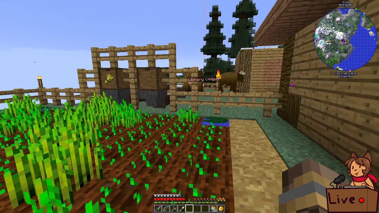 Minecraft, Simple Life mod pack(7) - YouTube