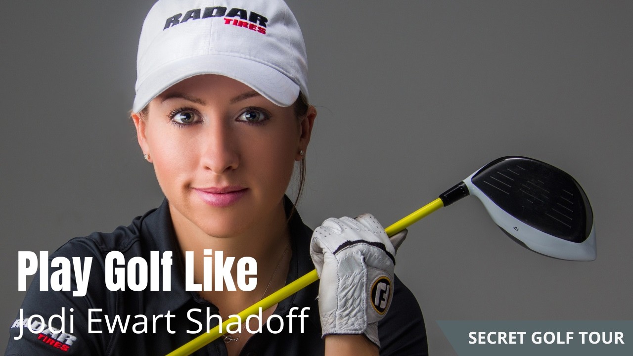 Golf Pro Jodi Ewart Shadoff Shares Her Smoothest Swings EVER! - YouTube