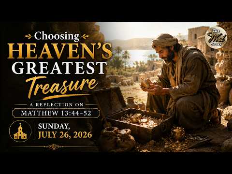 Choosing Heaven's Greatest Treasure – A Reflection on Matthew 13:44–52 | Sunday, July 26, 2026