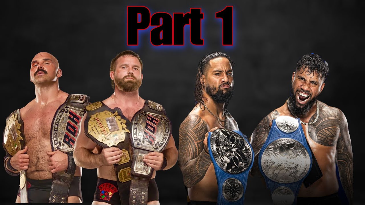 FTR Vs The Usos Best Of 3 Part 1 Elimination Match - YouTube