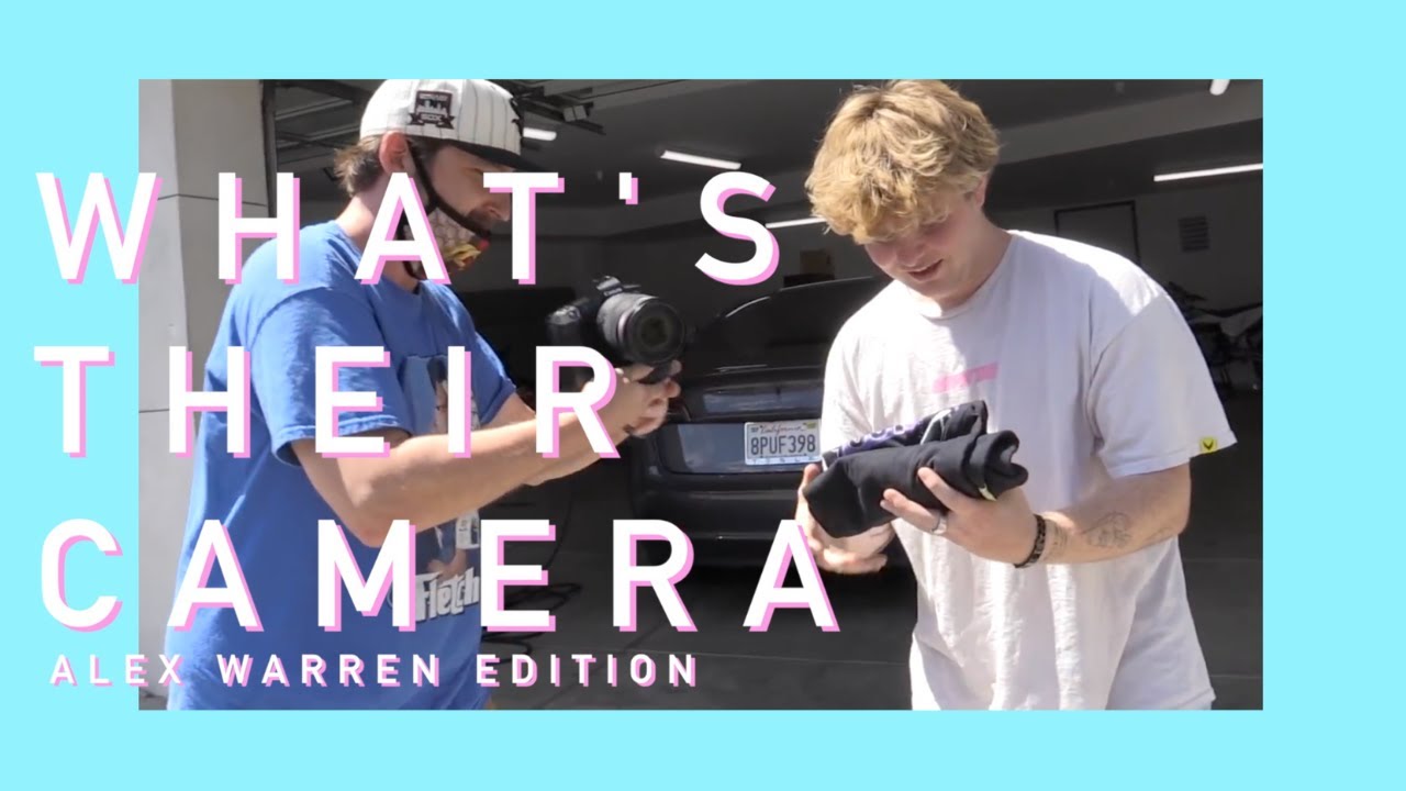 What camera does ALEX WARREN use? (UPDATE 2022) - YouTube