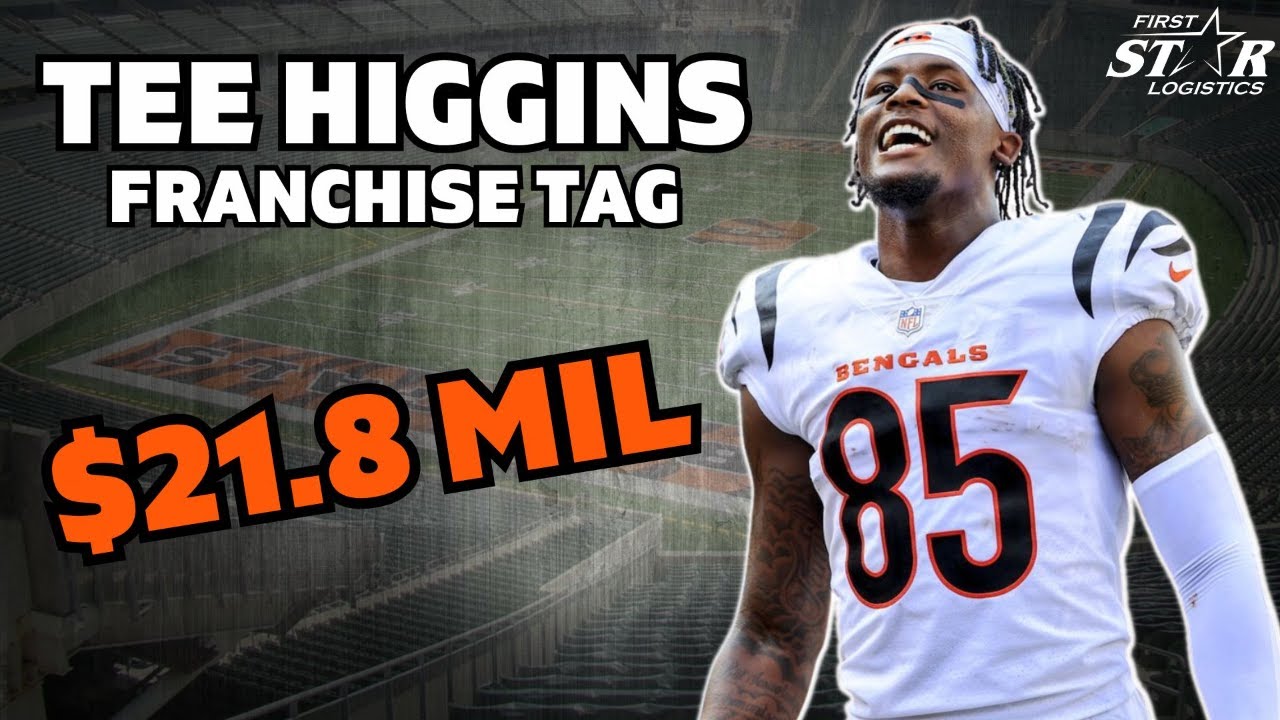 Bengals FRANCHISE TAG Tee Higgins for $21.8 MIL | Reaction - YouTube