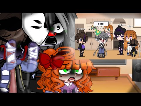 Afton family + ennard react to cursed videos!|0.5x SPEED| FNAF