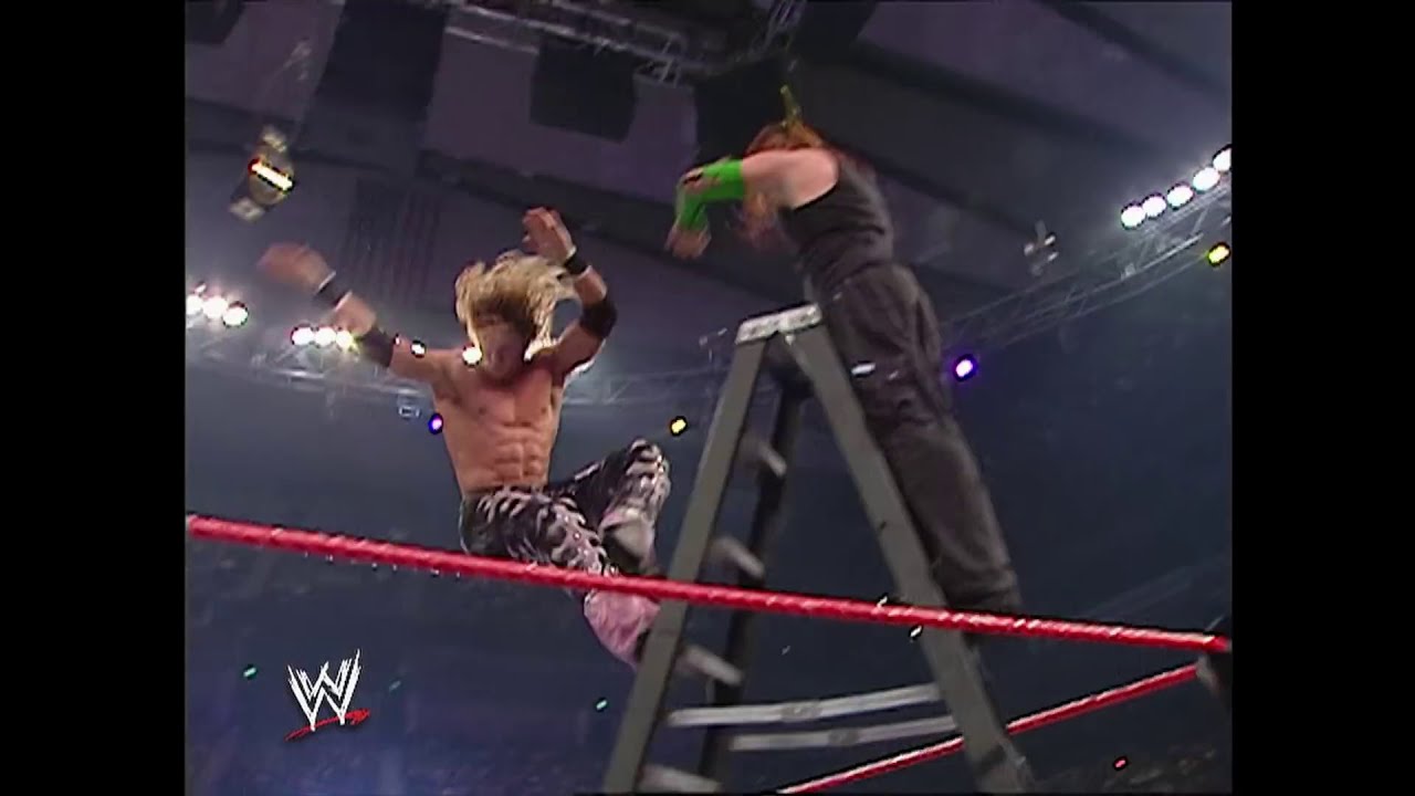 Jeff Hardy vs. Johnny Nitro – Intercontinental Title Ladder Match Raw ...