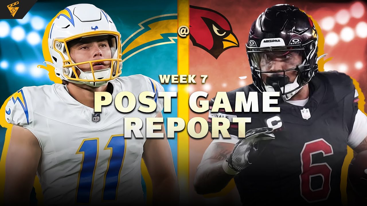 Chargers at Cardinals: Post Game Report (2024) | Director's Cut - YouTube