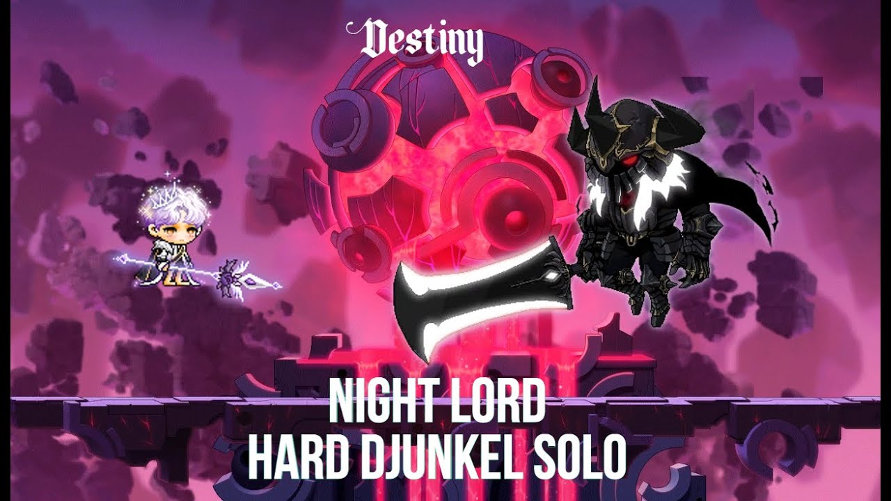 Post Destiny Night Lord Hard Darknell / Djunkel Solo [MapleSEA] - YouTube
