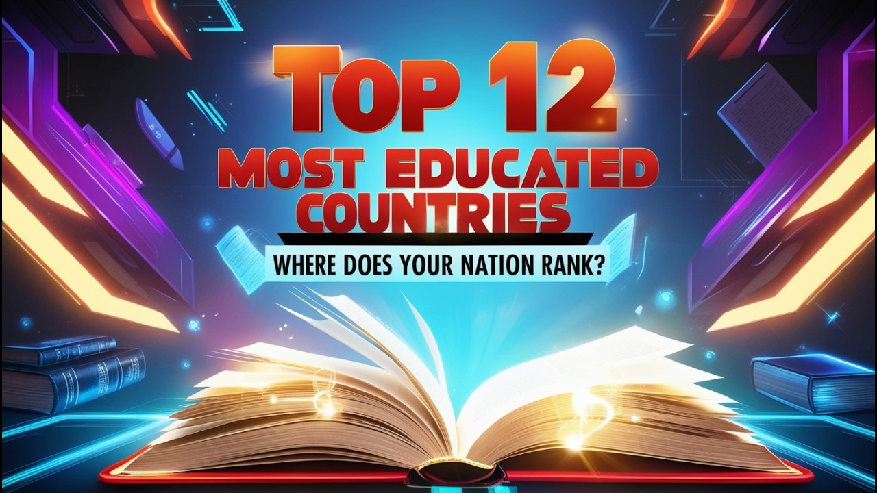 Top 12 Most Educated Countries in the World – Ranked! - YouTube