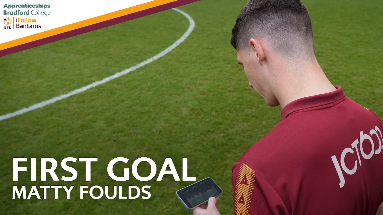 FIRST GOAL: Matty Foulds talks us through - YouTube