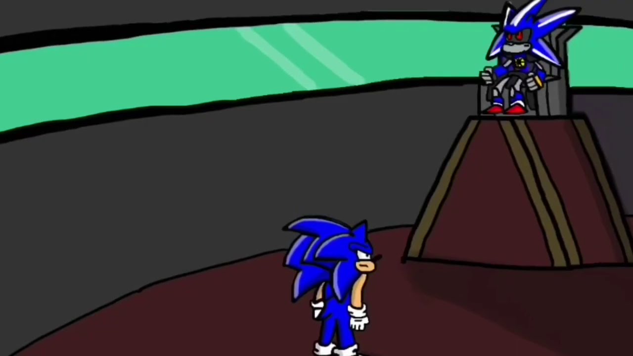 “DARK SONIC” Scene Reimagined Fan Animation - YouTube