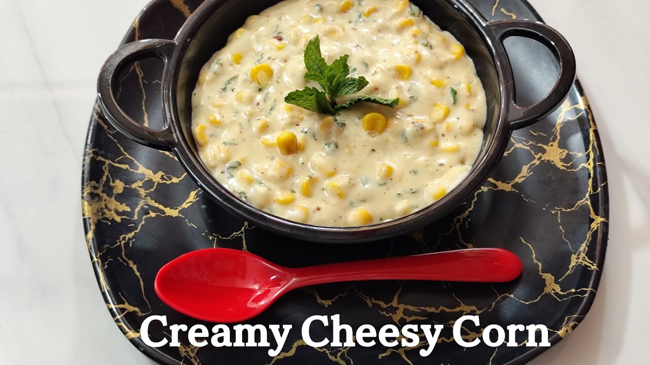 Merlyn's Magical Recipes - Creamy Cheesy Corn For Children |क्रिमी चिजी ...