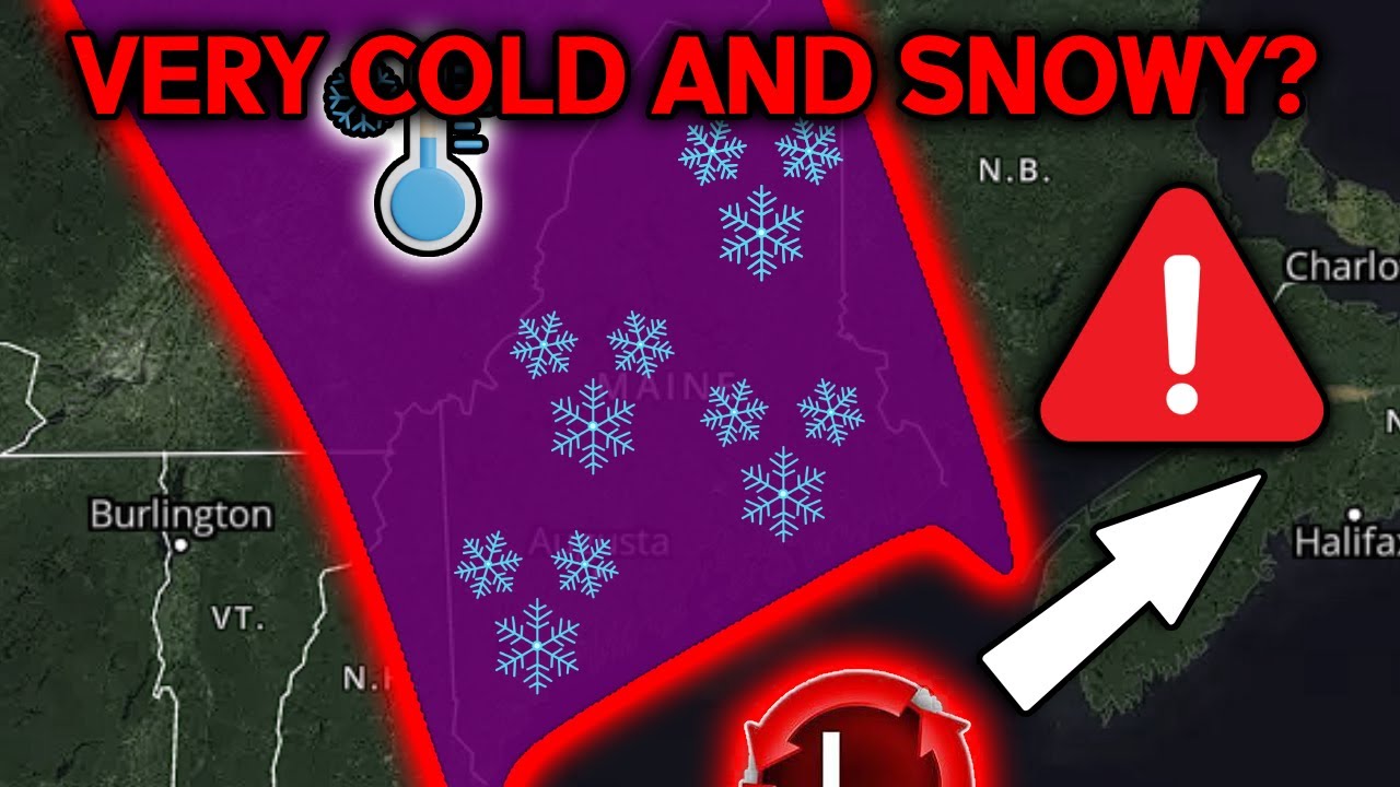 It Is About To Get VERY VERY COLD... Blizzard possibly?! - YouTube