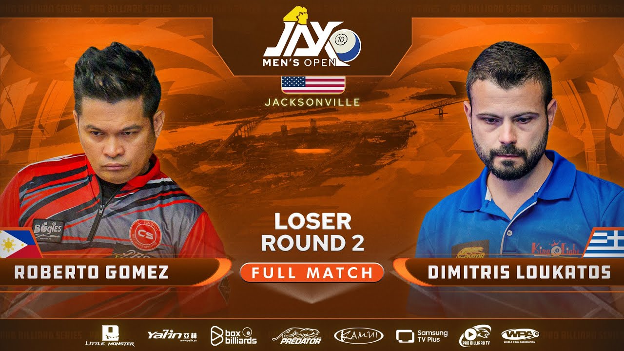 GOMEZ vs LOUKATOS Jax Men's Open 2025 🇺🇸 - YouTube