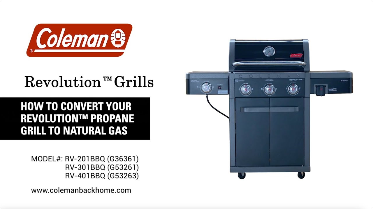 How to Convert from Propane to Natural Gas | Coleman® Revolution ...