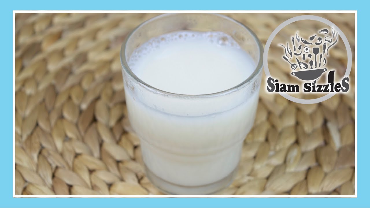 How To Make Soya Milk (Nam Tao Huu) - YouTube