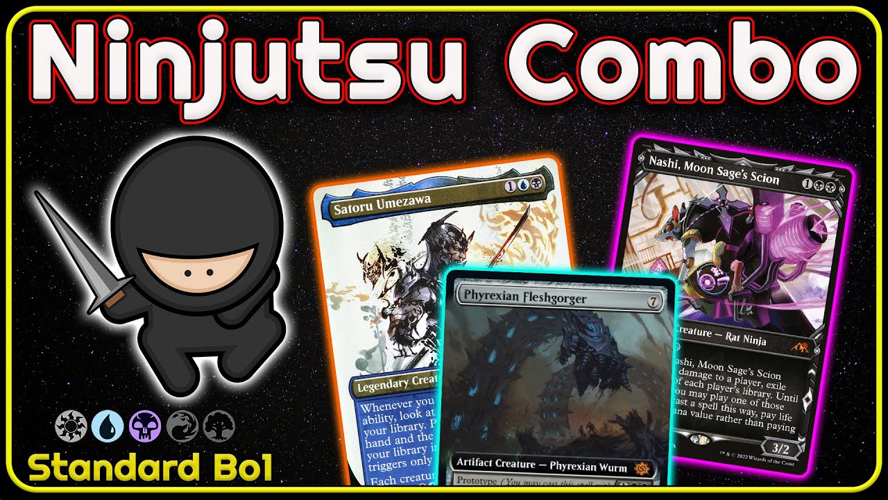 💧💀 Ninjutsu Combo using Prototypes | Brothers' War Standard - MTG Arena ...