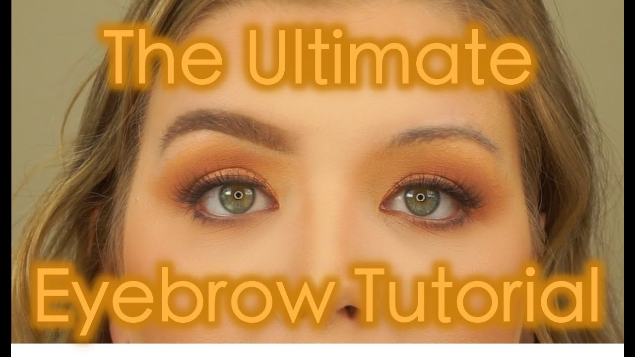 Easy eyebrow tutorial! | Anastasia Beverly Hills Eyebrow tutorial ...