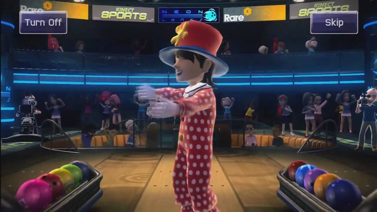 Use your avatar clothing in Kinect Sports - YouTube