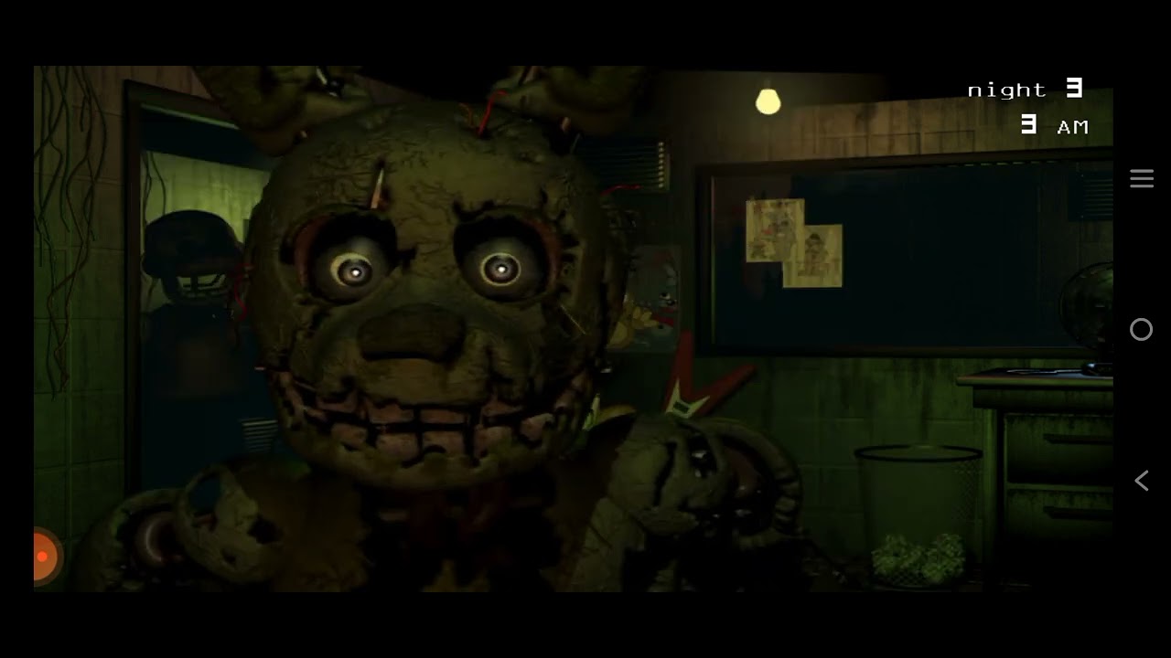 FNAF 3 gameplay - YouTube