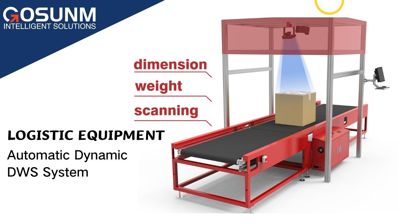 In-motion Dimensioning & Weighing System | Gosunm DWS - YouTube
