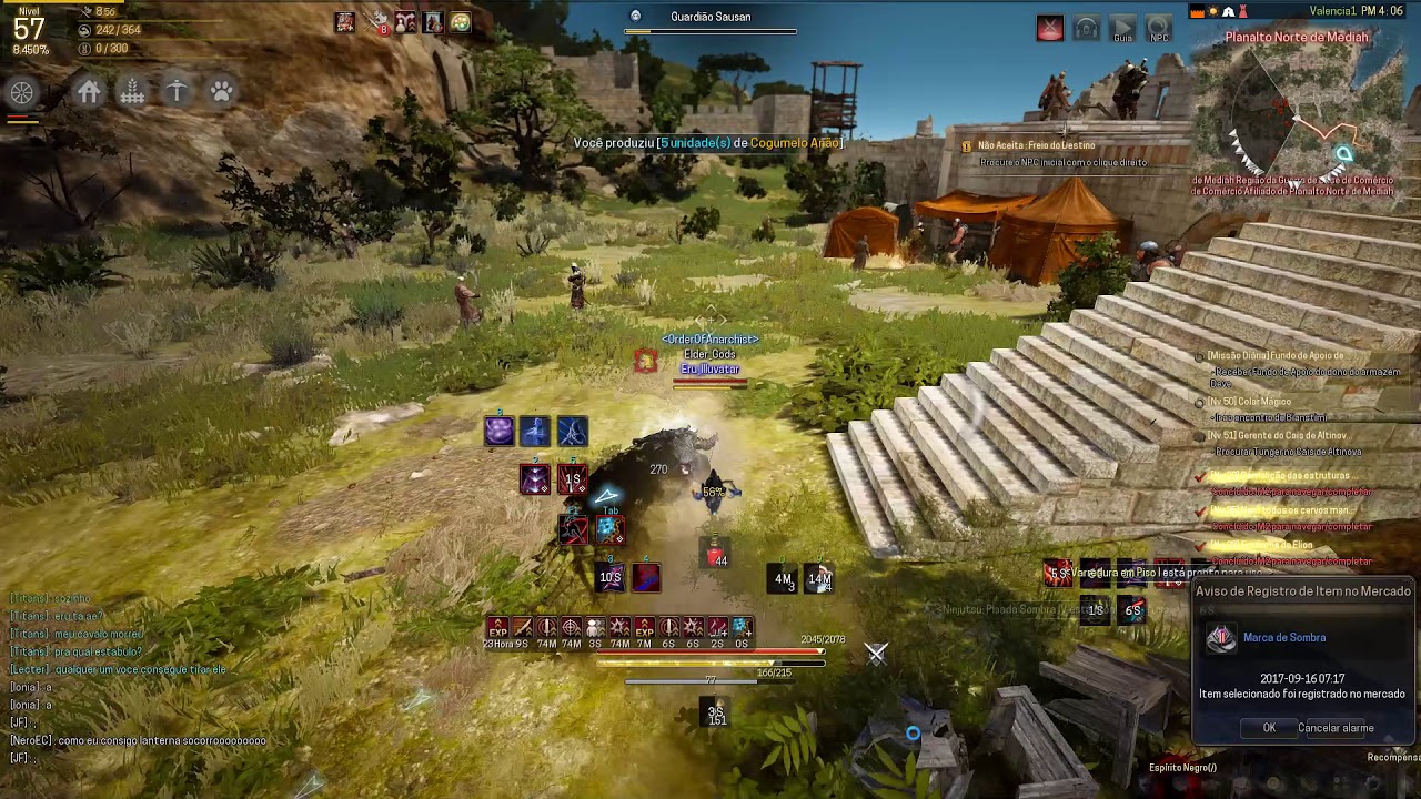 Black Desert SA - Ninja Eru Illuvatar: Grind (Sausans) - YouTube
