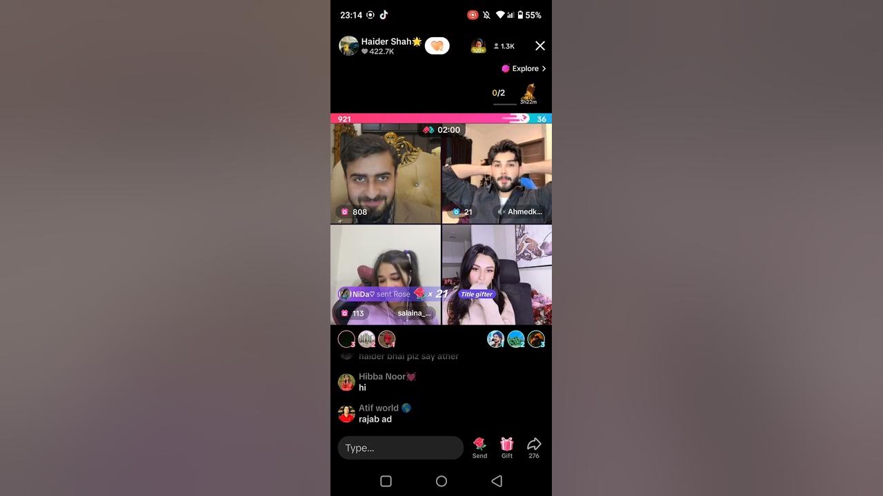 Haider Shah & Selena vs. Ahmed & Pretty | TikTok Live Match – January ...