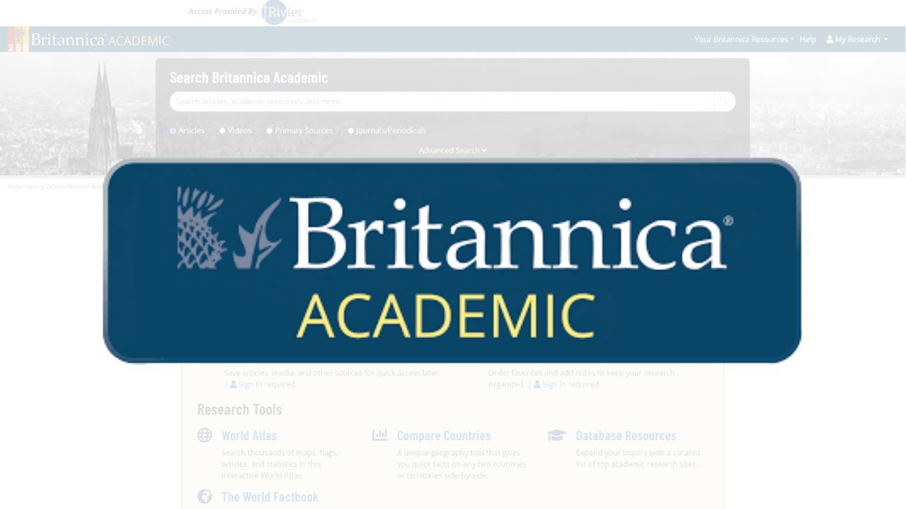 Britannica Academic - YouTube