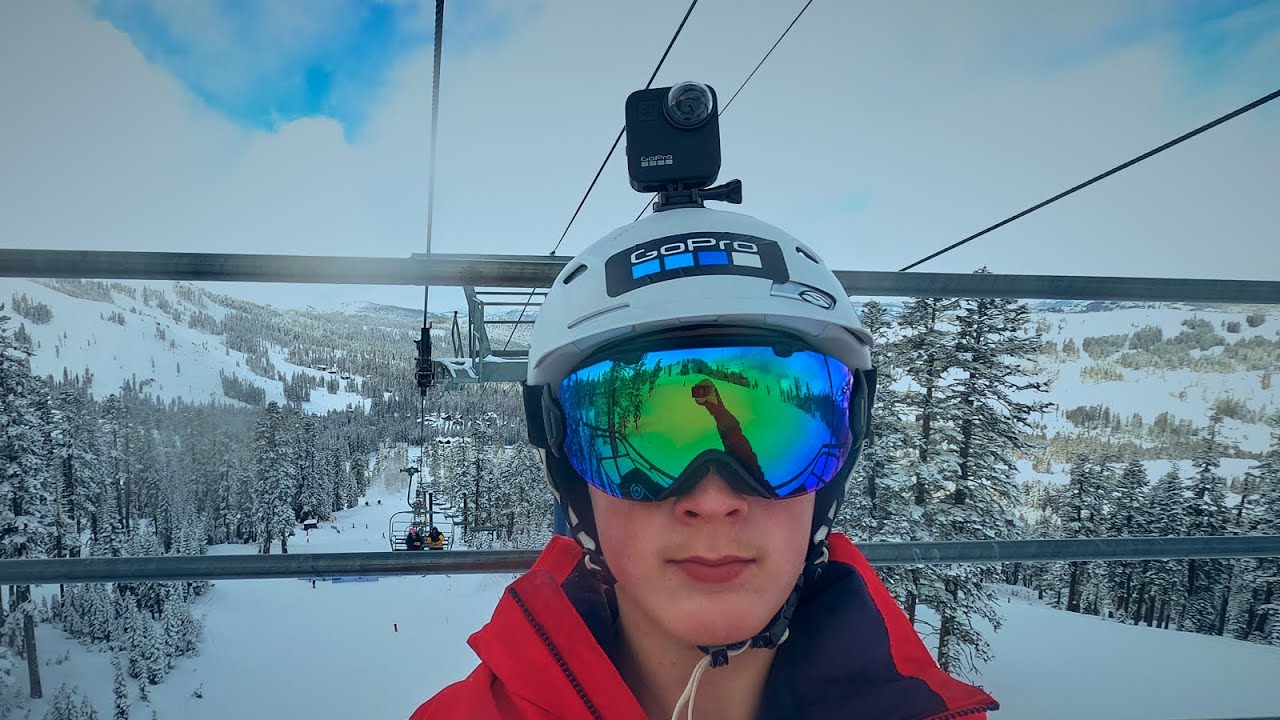 Skiing with a 360 camera ~ pure awesomeness! - YouTube