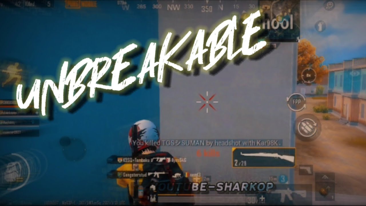 pubg montage video editing ⚡ | pubg mobile gameplay | sharkop - YouTube